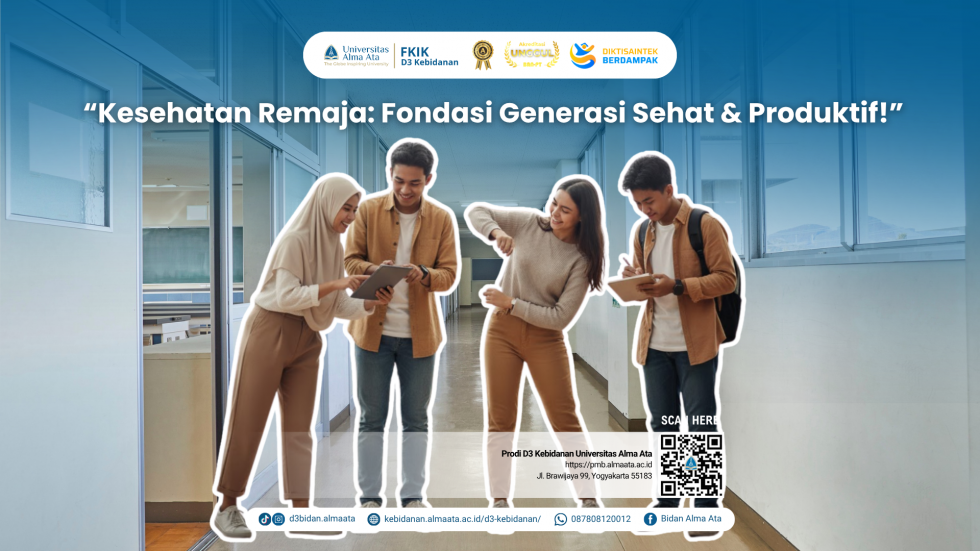 KESEHATAN REMAJA FONDASI MENUJU GENERASI SEHAT DAN PRODUKTIF | Kebidanan